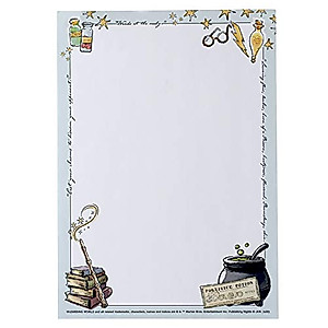 Conquest Journals Harry Potter 5"x7" Notepad, 50 Sheets, Quality Writing Paper