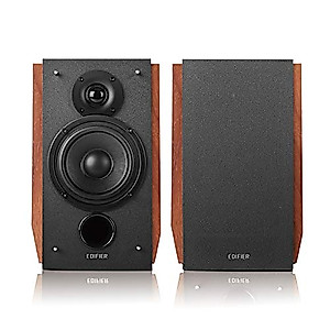 Edifier R1700BTs Active Bluetooth Bookshelf Speakers - 2.0 Wireless Near Field Studio Monitor Speaker - 66w RMS with Subwoofer Line Out