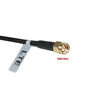 Proxicast 5-in-1 Professional Low-Profile MIMO LTE + Wi-Fi + GPS Screw Mount Combination Vehicle Antenna Compatible with Cradlepoint, Digi, Peplink and Other Modems/Routers (ANT-500-221)