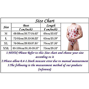 Male Fashion Lips Lipstick Print Sexy Underwear Pant Body Sculpting Waist Bodysuit Beef Kit Men (White, XXL)