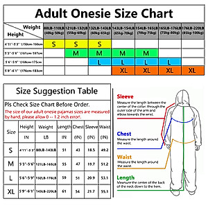 ofodoing Adult Animal One-piece Pajamas Cosplay Animal Homewear Sleepwear Jumpsuit Costume for Women Men