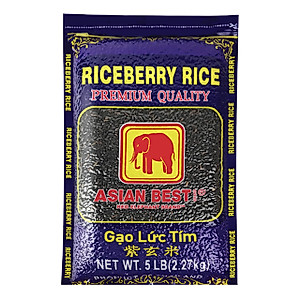 Asian Best Riceberry Rice, 5 Lb