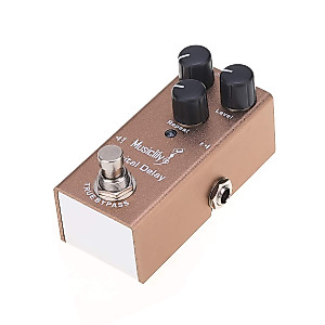 Musiclily Basic Mini Electric Guitar Effects Pedal DC 9V Adapter Powered True Bypass, Vintage Overdrive