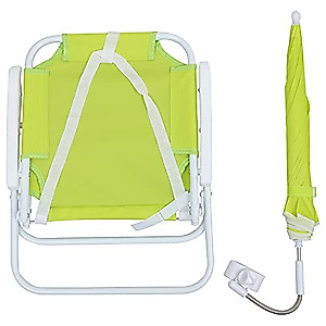 BESTOYARD 1 Set Outdoor Portable Kids Umbrella Beach Chair Lounge Chair Sun Block Stool Party Supplies Home Party Decor