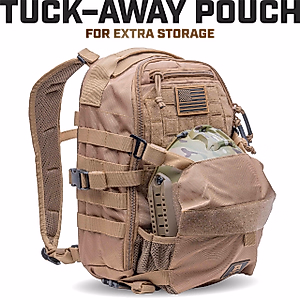 BattlePack Elite | Standalone and Tactical Vest Backpack | Combat Veteran Owned Company | 1 Day Assault Pack | Outdoors Pack
