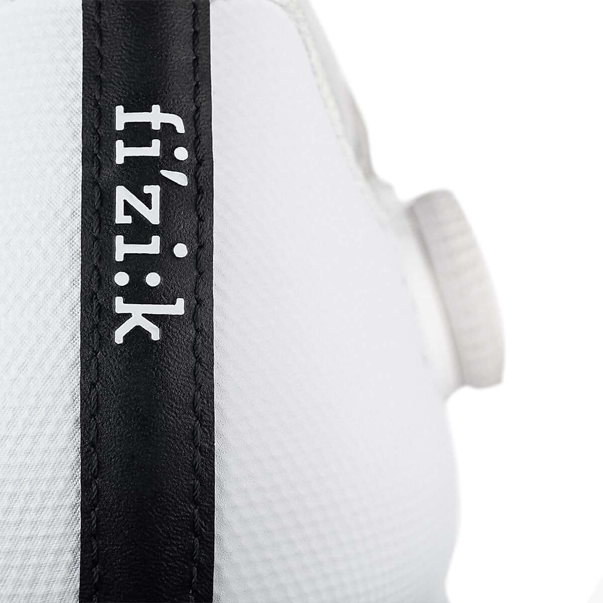 Fizik Unisex Tempo Decos, Carbon Road Bike Shoes Cycling, White, 11 US Men