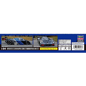 Hasegawa 1/24 Sauber Mercedes C9 1989 Test Car Plastic Model 20626