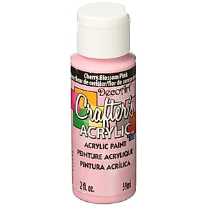DecoArt Crafter's Acrylic Paint, 2-Ounce, Cherry Blossom Pink