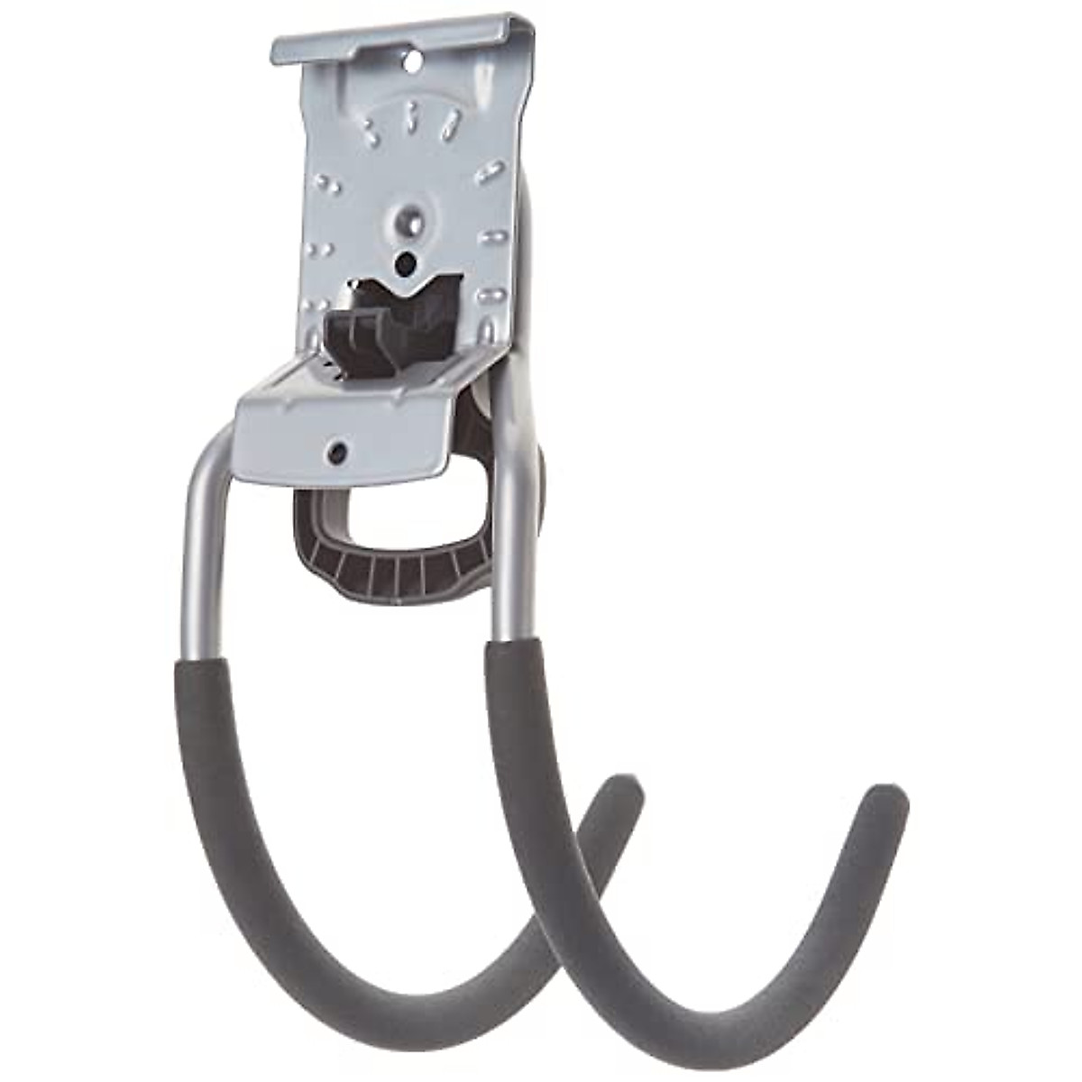 Rubbermaid FastTrack Utility Hook, Garage Organization Wall Hanger, Tool Hanger, Wall Mount and Heavy Duty Tool Hanger, Black