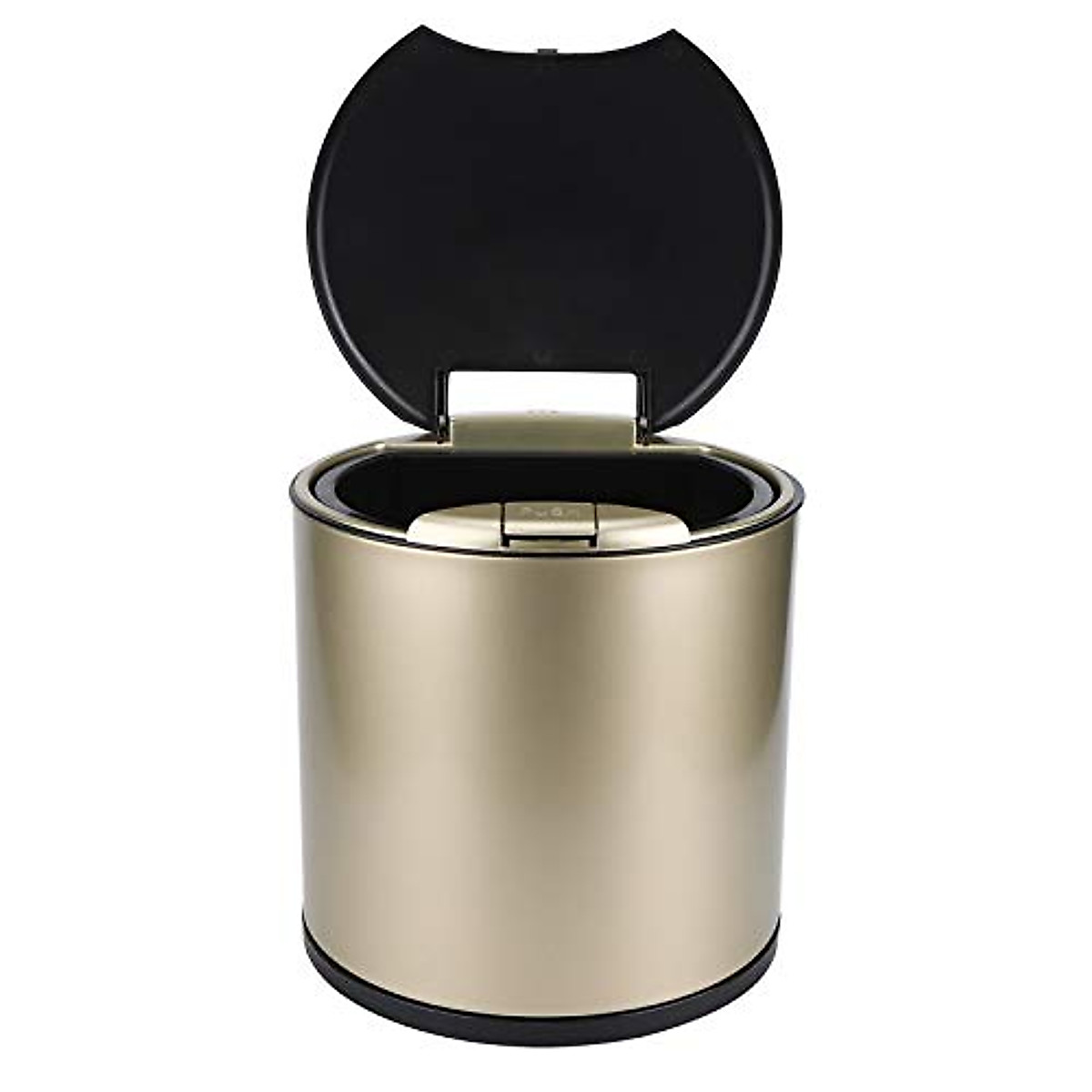 Aqur2020 Tea Bucket, 7L Smart Induction Trash Can Tea Residue Filter Bucket Stainless Steel Waste Water Bucket