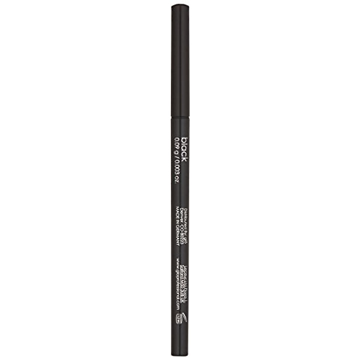 Glo Skin Beauty Precise Micro Eyeliner in Black | Fine Tip Twist Up Eye Liner Pencil | Cruelty Free