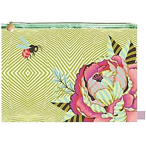 Tula Pink Kabloom Large Zip Bag Notion, Multi