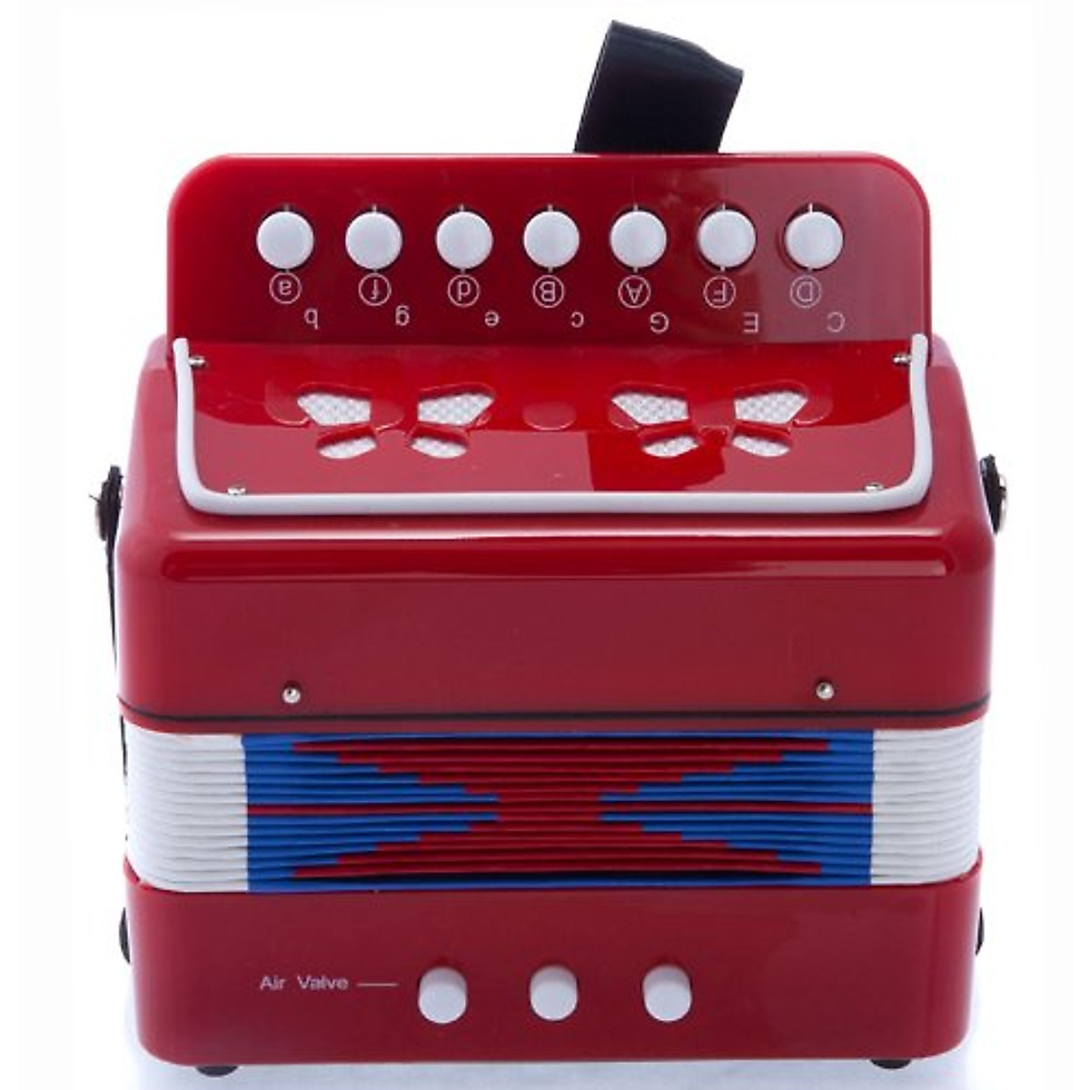 D'Luca G105-RD Child Button Accordion Red