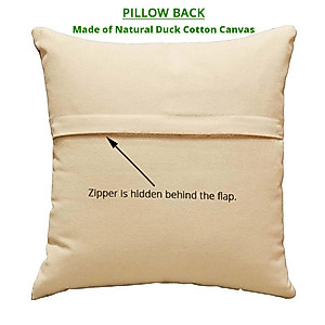 Kandinsky Modern Throw Pillow Cover - Red Intuitive | Abstract Pillow | Modern Couch Pillow| Contemporary Pillows | Outdoor Pillow | Mid Century Chair Cushions | Handmade Wool Size 18x18