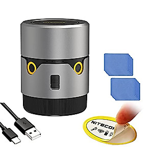 Nitecore EMR30 Portable Mosquito Repeller for Outdoor, 20 ft Protection Zone, Rechargeable Ultrasonic with 10 Repellent Mat and Nitecore Sticker