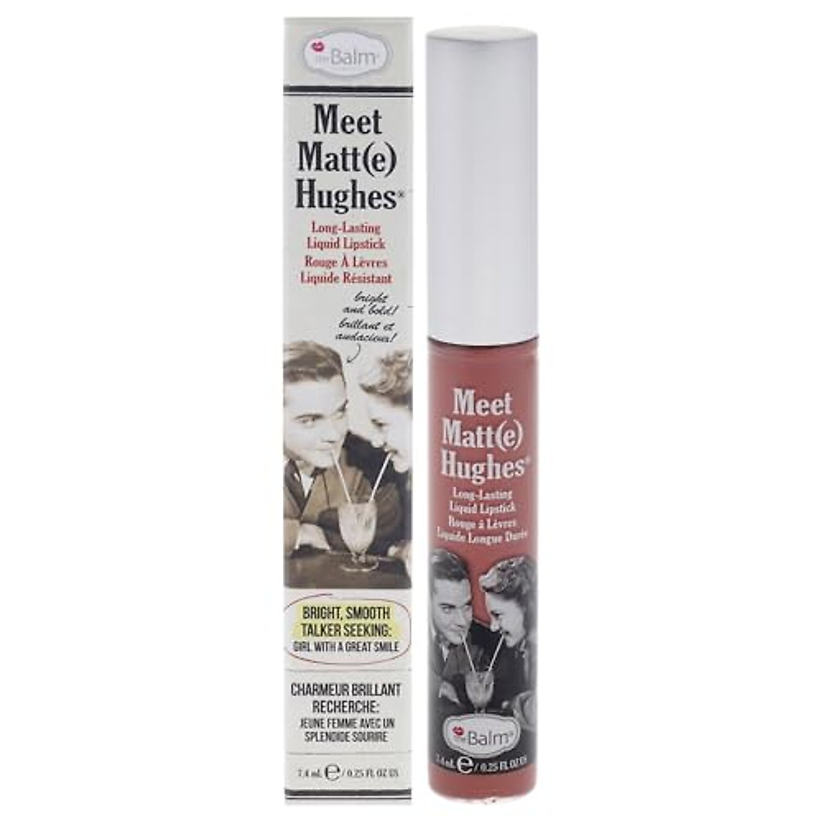 theBalm Meet Matt(e) Hughes Set of 6 Mini Long-Lasting Liquid Lipsticks, 0.04 Ounce (Pack of 6)