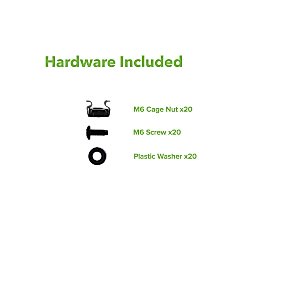 NavePoint 12U 19 Inch Desktop Open Frame 2 Post Server Desk Rack Free Standing W/Hardware