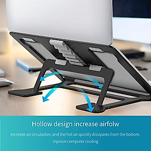 Adjustable Drawing Tablet Stand Drawing Pen Display Aluminum Ventilated Stand Holder for Wacom One, Cintiq 13/16, XP-Pen Artist 12/13.3/15.6 and Huion Kamvas 12/13/15.6