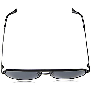 Quay - Sunglasses for Men & Women, Polarized Aviator Lenses with UV Protection, Oversized Sunglasses (High Key Extra Large, Black)