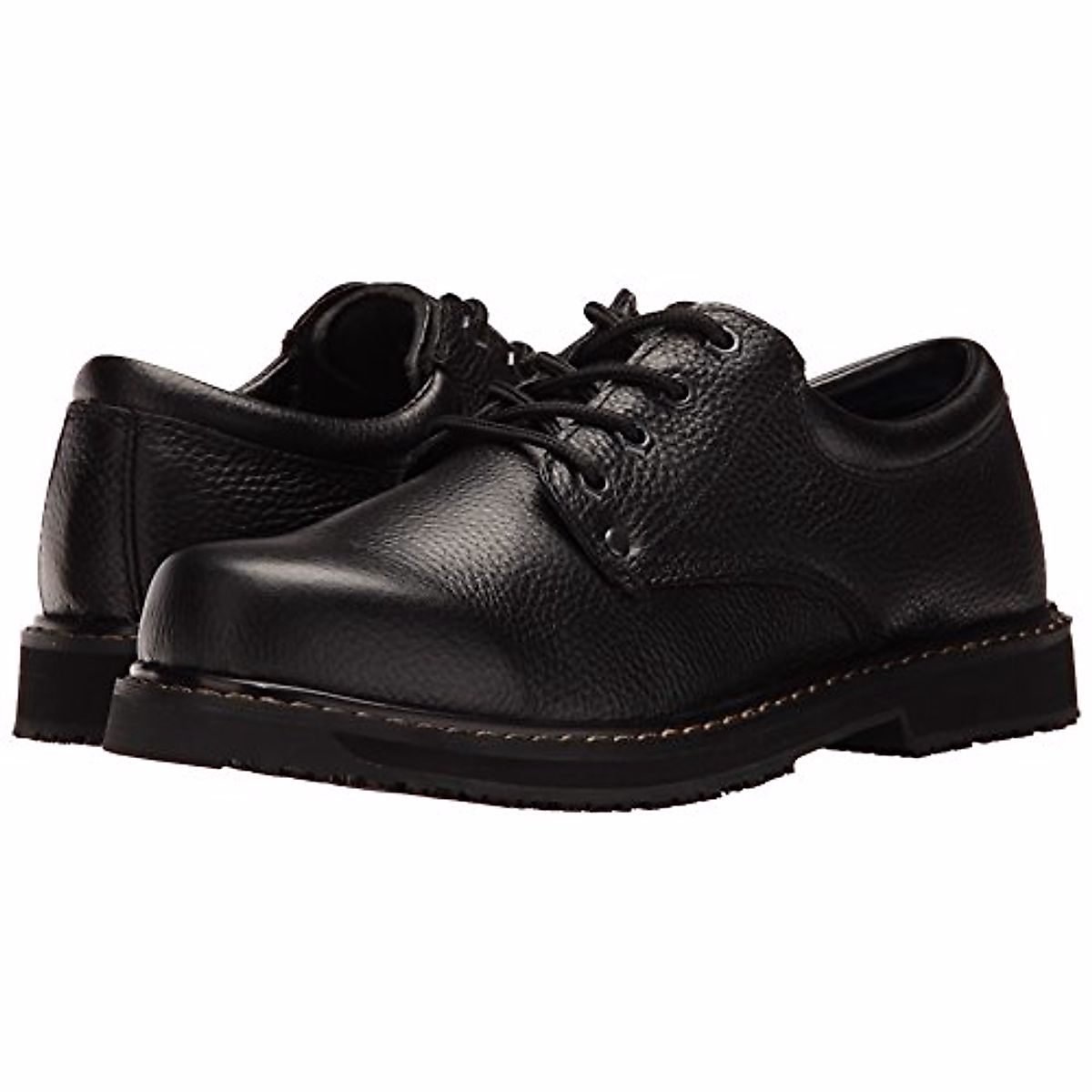 Dr. Scholl's Shoes Men's Harrington II Work Shoe, Black, 9.5 US