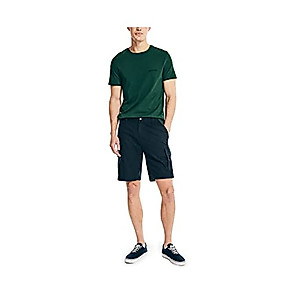 Nautica Men's Short Sleeve Crew Neck T-Shirt, Tidal Green Solid, X-Large