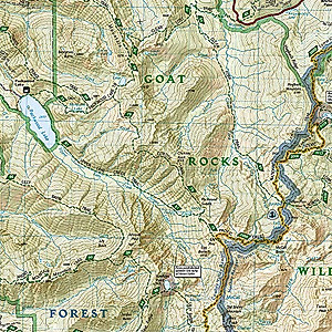 Goat Rocks, Norse Peak and William O. Douglas Wilderness Areas Map [Gifford Pinchot, Mt. Baker-Snoqualmie, and Okanogan-Wenatchee National Forests] (National Geographic Trails Illustrated Map, 823)