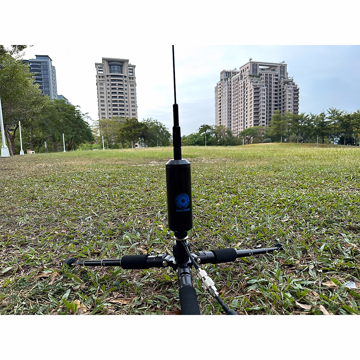 GRA-750B 7-56MHz Wideband Broadband HF Vertical Mobile Antenna, 120W(SSB), 40W(FM), 48.03 inch, PL259