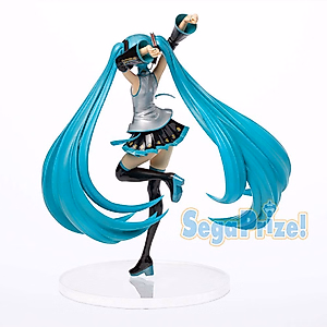 Sega Project Diva MEGA39's Hatsune Miku Diva 10th Anniversary Super Premium Action Figure, 9.8"