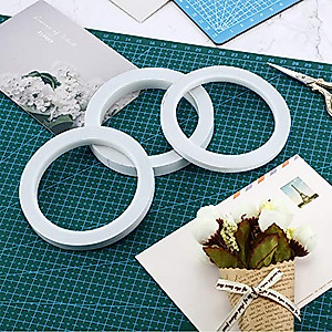 8 Rolls Double-Sided Tape Adhesive Sticky Tapes for Scrapbooking, Photos, Invitation Cards, Paper, DIY Crafts and Office School Stationery Supplies (16.6 Yard x 6/9/12/15/25 mm, L x W)