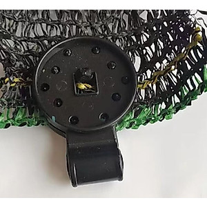 ZELONUUS 50 Pack Tarp Clips Heavy Duty Lock Grip, Reusable Shade Cloth Greenhouse Clips, Fixed Big Tarp Carabiner Clips, Plastic Canvas Tarp Hanging Clips for Shade Nets