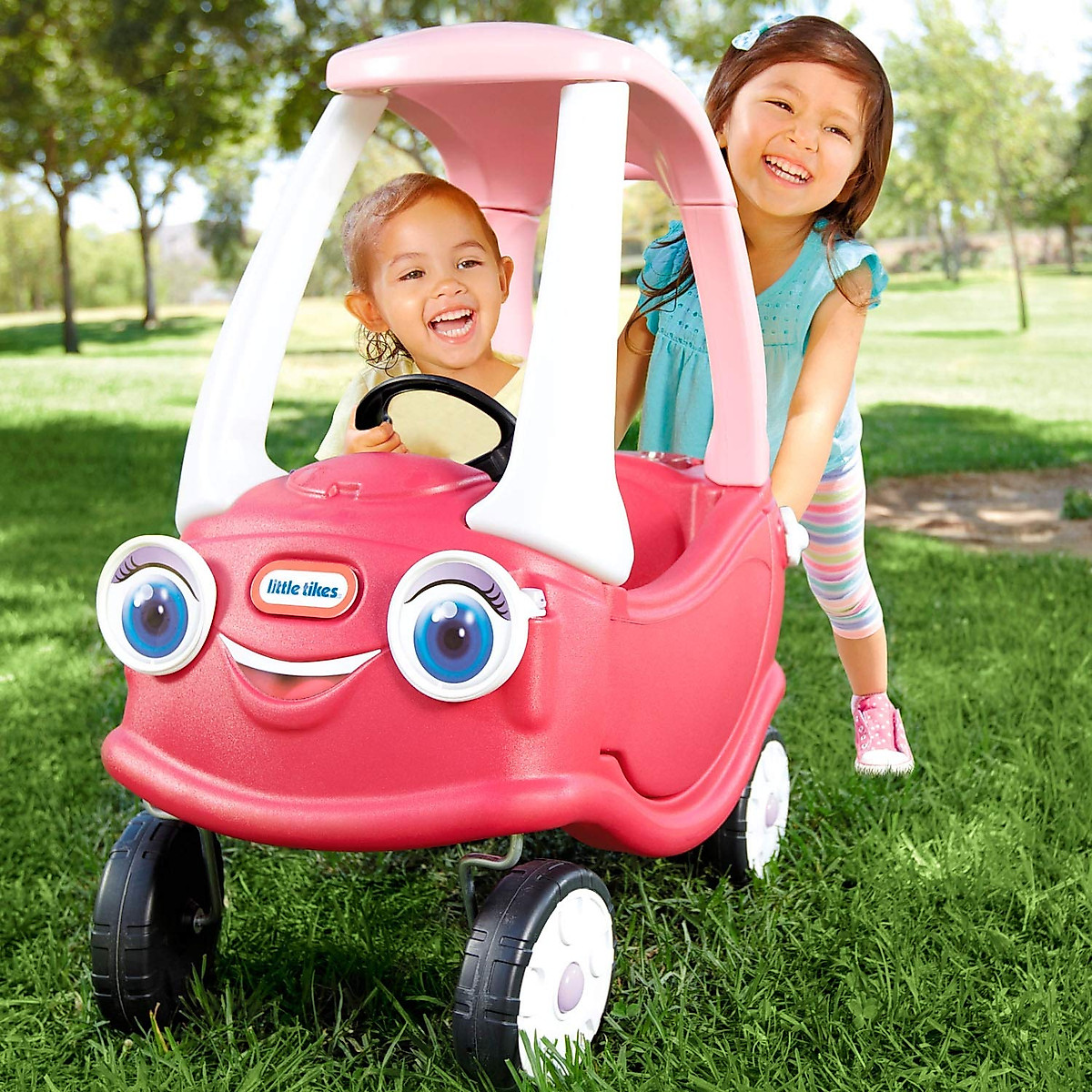 Little Tikes Princess Cozy Coupe, Princess Coupe Colorful, 33.5 Inch