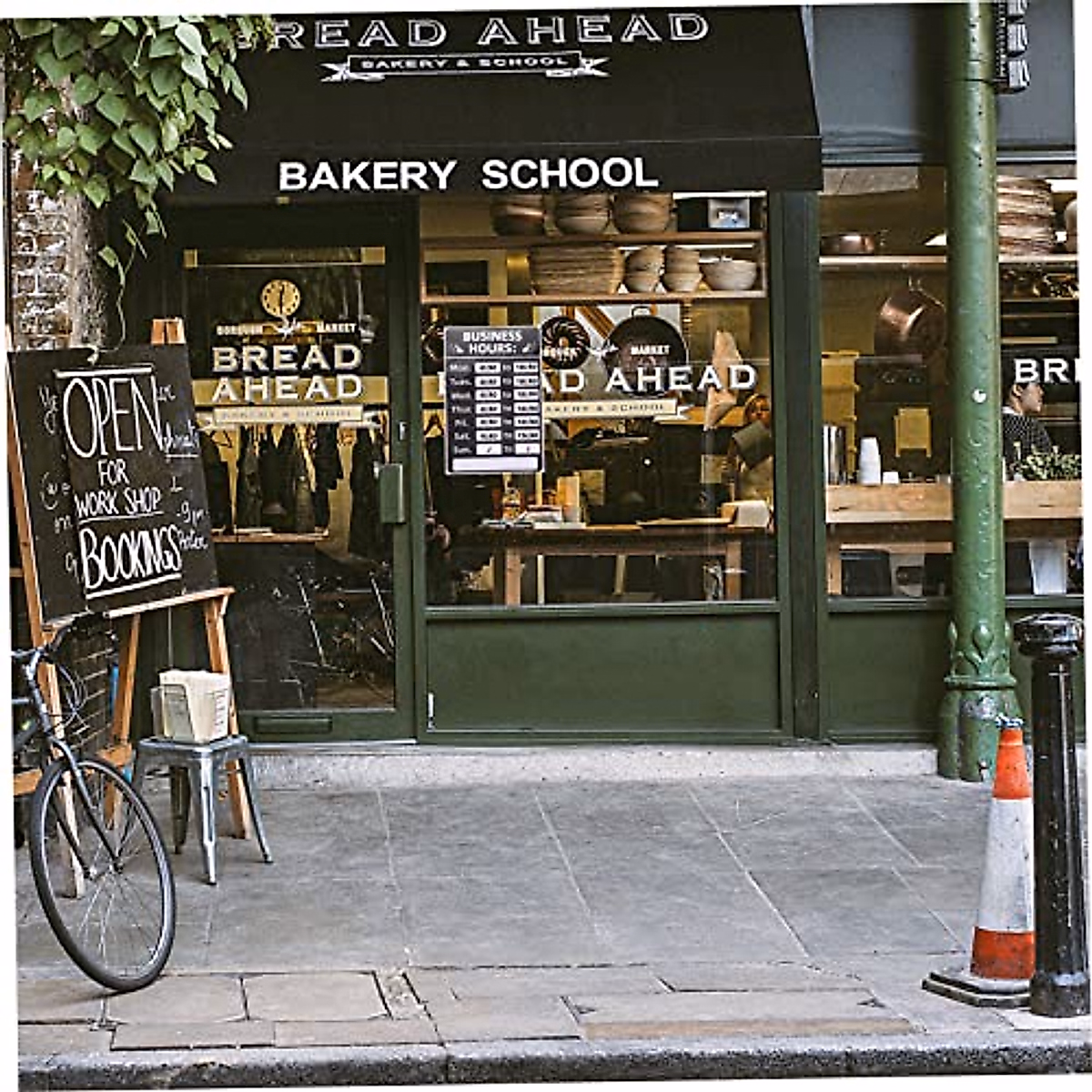 Ciieeo 2pcs business hours sign restaurants opening sign Hour Labels Adhesive Store Hours Signs For Business open sign open closed signage changeable hours sign letter supplies pvc office