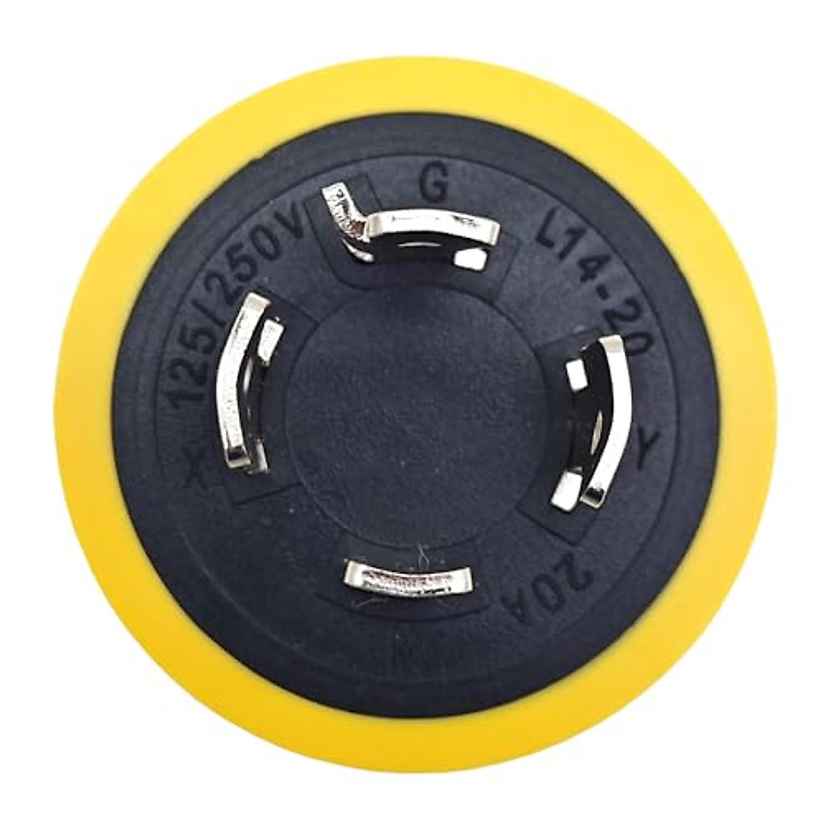 Parkworld 884975 Generator Adapter 4-Prong Locking 20A L14-20 Plug to 30A Locking L14-30 Receptacle