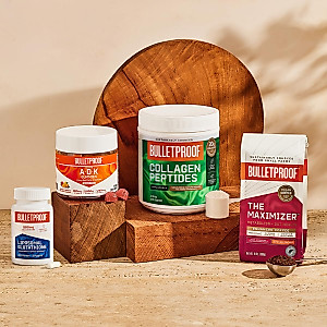 Bulletproof Vitamins A-D-K Softgels, 30 Count, Supplement for Heart, Bone Health and Immune Support