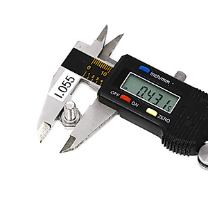 1/4"-20 x 1/2" 304 Grade Stainless Steel Cap Screw Hex Bolts (25 Pack), Sturdy with Stainless Steel Construction, Fully Threaded, Coarse, 20 Thread Pitch, 0.5 in. Length Fastener