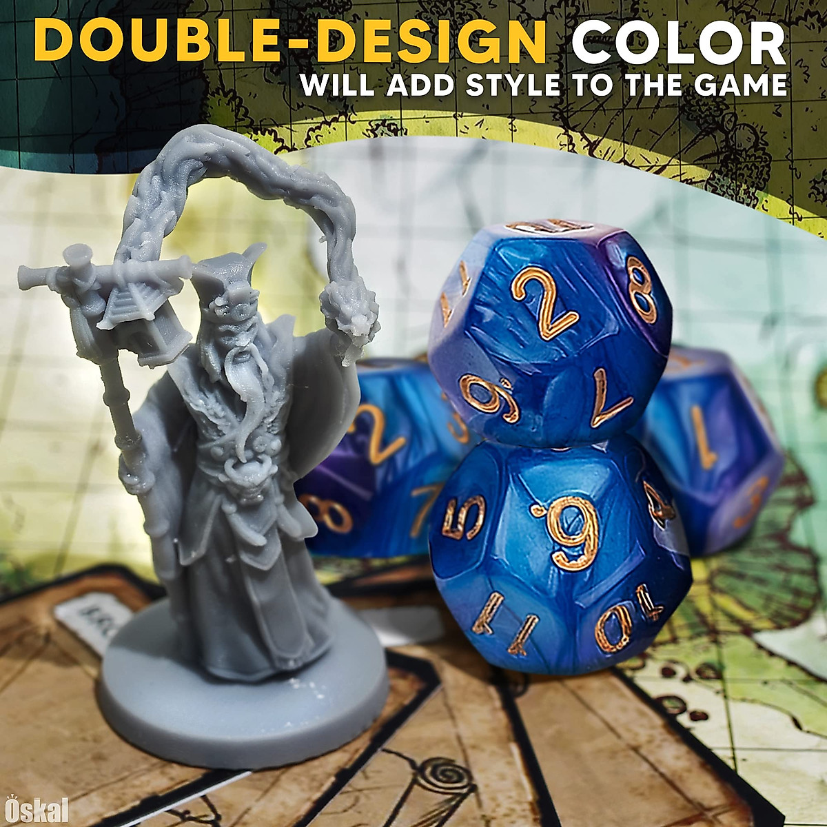 10 Pcs Dungeons and Dragons Dice Set - D12 Dice Set D&d Dice Polyhedral Dice Set Role Playing Dice Sets for Table Games D and D Dice Set - RPG Dice Set Bulk DND Dice Set DND Dice Bulk D&d Dice Set