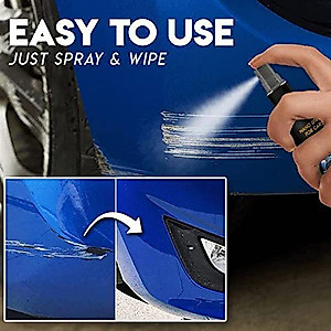 Ginotech Car Scratch Repair Nano Spray, Car Nano Scratch Removal Spray, Fast Repair Scratches Nano Car Scratch Repairing Polish Spray for All Car Body (120ML,1PCS)