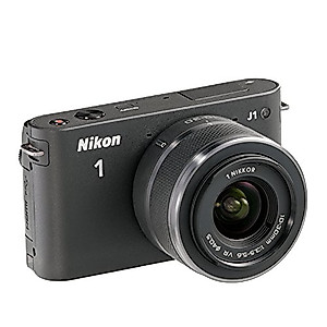 Nikon 1 J1 HD Digital Camera System with 10-30mm Lens (Black) (OLD MODEL)