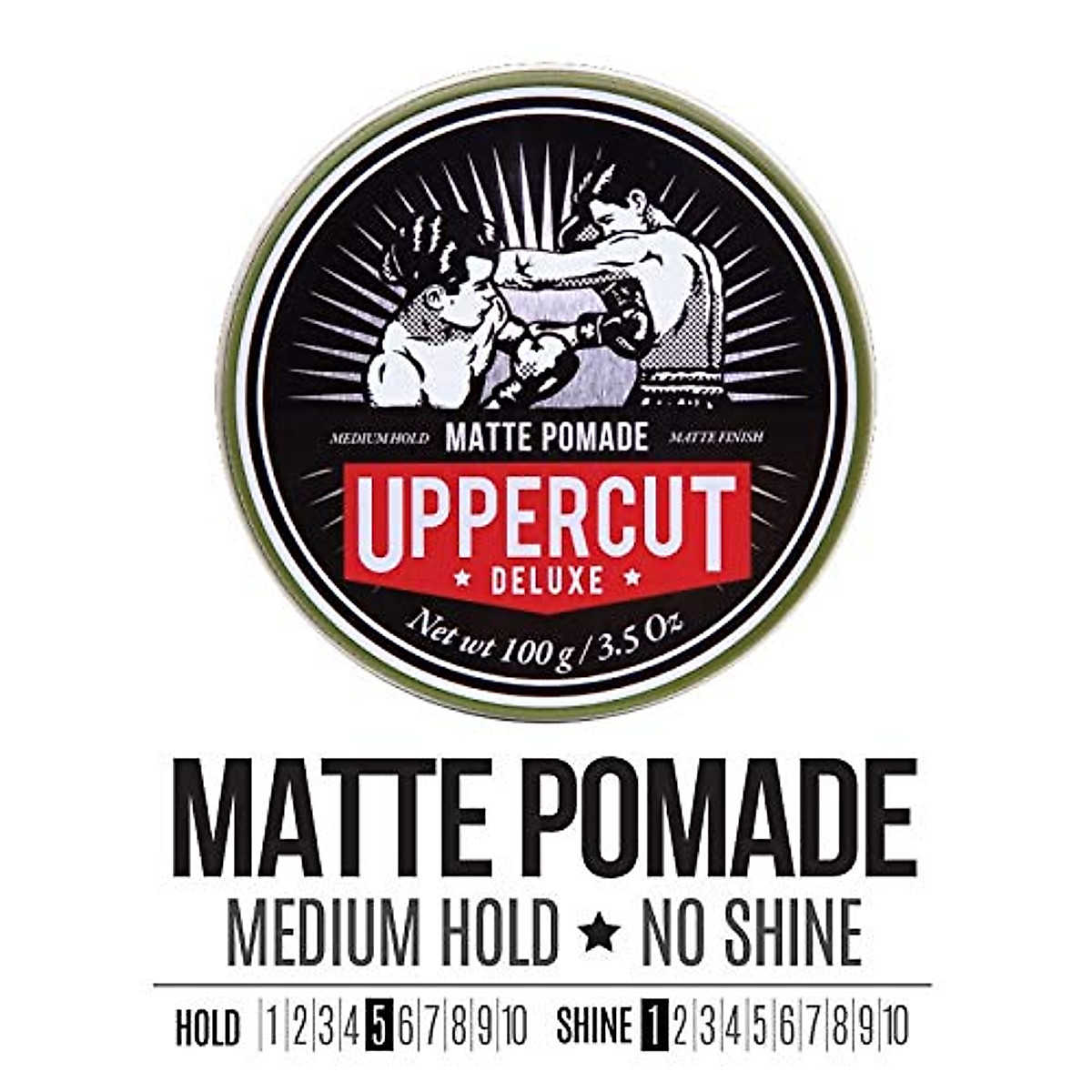 Uppercut Deluxe Matte Hair Pomade, 3.5 Ounces
