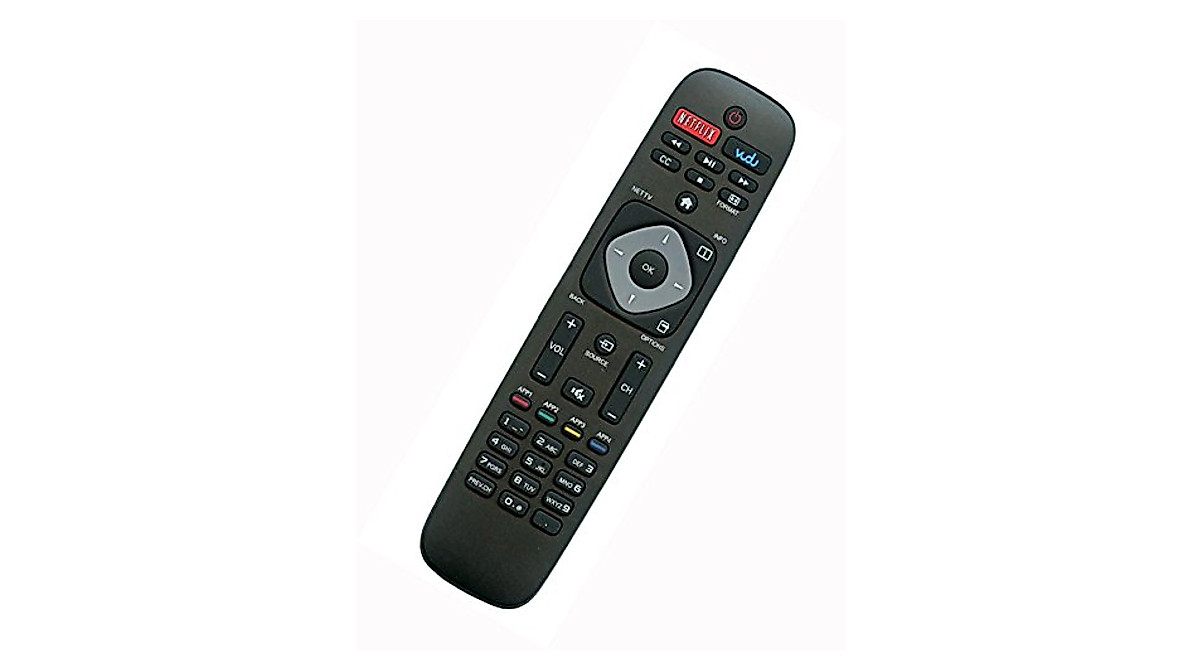 Universal Philips TV Remote - Easy Setup for 23-65" Models