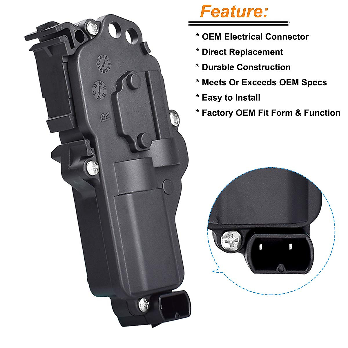 746-149 Power Door Lock Actuator Right Passenger Side Compatible with Ford F150 F250 F350 F450 F550 Expedition Excursion Mustang Ranger Taurus, Lincoln, Mercury, Mazda F81Z25218A42AA, 6L3Z25218A42AA