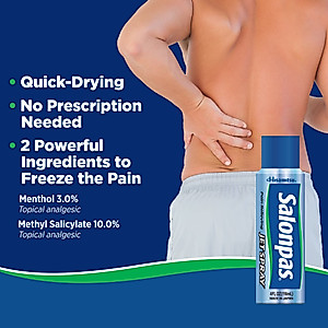 Salonpas Pain Relief Jet Spray 4 Oz., Pack of 5