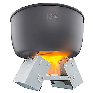 Esbit Large Ultralight Folding Pocket Stove with 12/14gm Solid Fuel Tablets