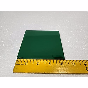 Green Emerald Ceramic Tile 4.25 in Subway Shower Bathroom Kitchen Backsplash Mosaic Subway Square 4x4 Daltile Color 0115 Box 10 Piece