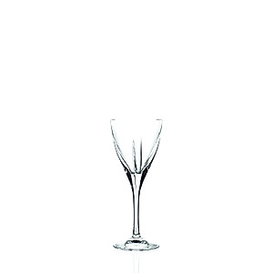 Barski Liquor Glass - Stemmed Glasses - Set of 6 Glasses - Crystal Glass - Designed - Use it for - Sherry - Shot - Vodka - Liquor - Cordial - Each Glass is 2.25 oz Made in Europe