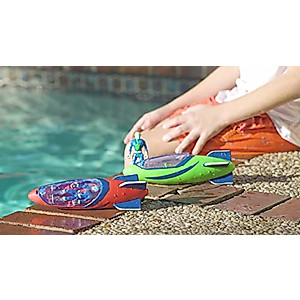 WAHU Aqua Rocket Green/Blue Water & Pool Toy - Glides Up to 30' Underwater - Ages 5 and Up