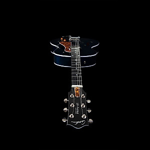 Godin 6 String Electric Guitars, Right Hand, Indigo Blue, Hollow-Body (050956)