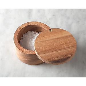 Ironwood Gourmet 28221 Appalachian Salt Cellar, Acacia Wood