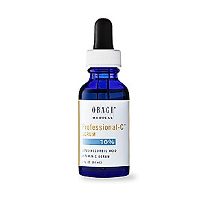 Obagi Vitamin C Serum 10% - Professional C Serum Skin Care – Contains Concentrated L Ascorbic Acid - Helps Minimize the Appearance of Wrinkles, Brightens Skin, and Retains Moisture- 1.0 Fl Oz.