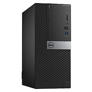 Dell MXM0H OptiPlex 3040 MT (Intel Core i5-6500, 8GB 1600MHz DDR3L RAM, 500GB HDD, Windows 10 Pro, Black) (Renewed)